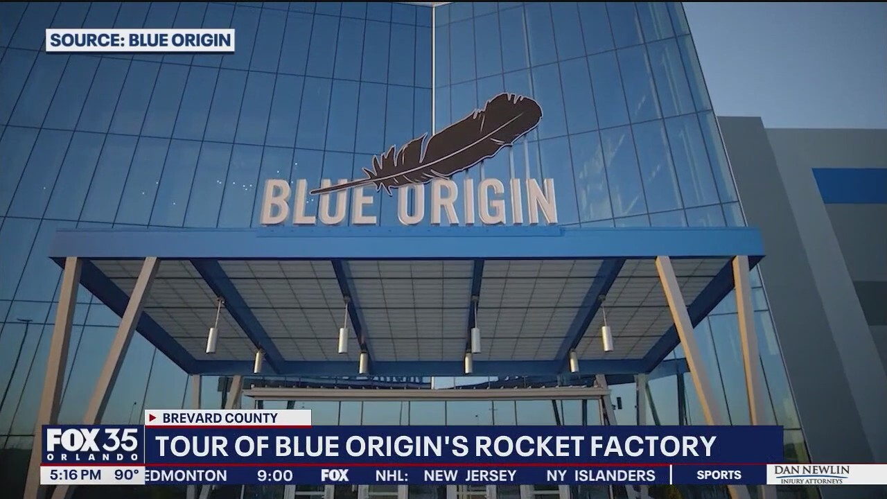 Inside Blue Origin's Rocket Factory in Florida