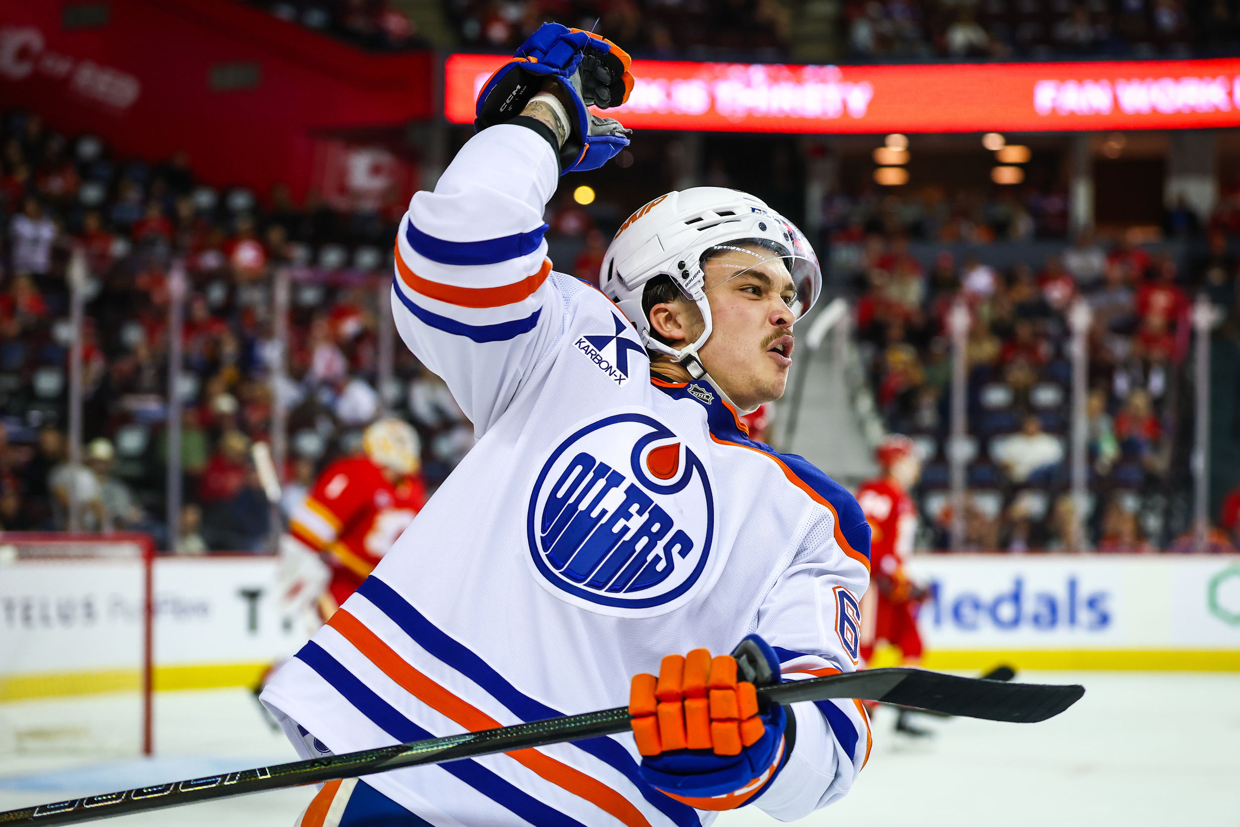 Oilers send 13 players to AHL Bakersfield, forward James Hamblin on waivers