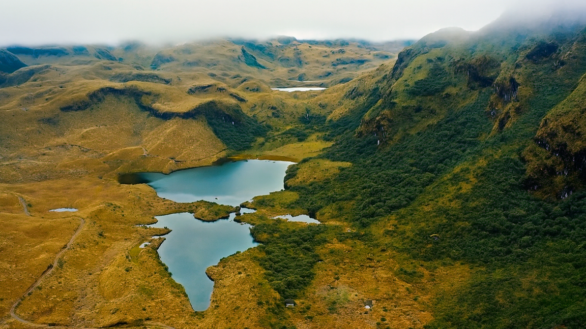 Cayambe Coca National Park, Ecuador - Andean Highlands in 4K