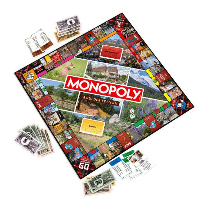 Boulder landmarks featured in local edition of Monopoly board game
