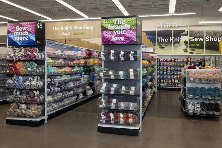 Joann crafts a comeback, now at Michaels stores