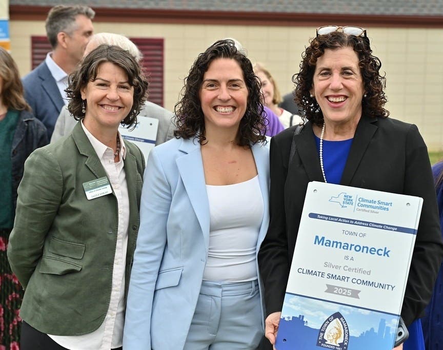 Town of Mamaroneck Named New York State Top 'Climate Smart Community'