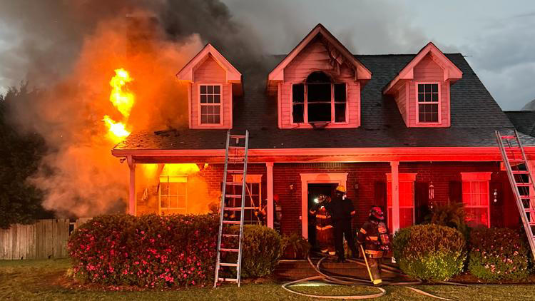 House in Houston County suffers severe damage due to a fire, according ...