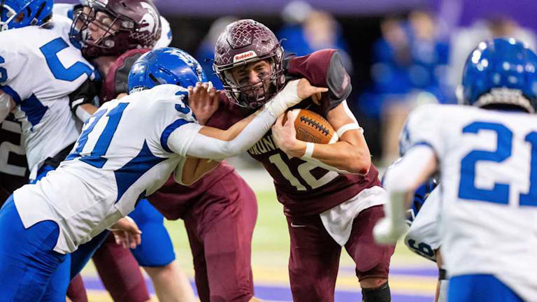 Judd Jirovsky Explodes for Grundy Center Football