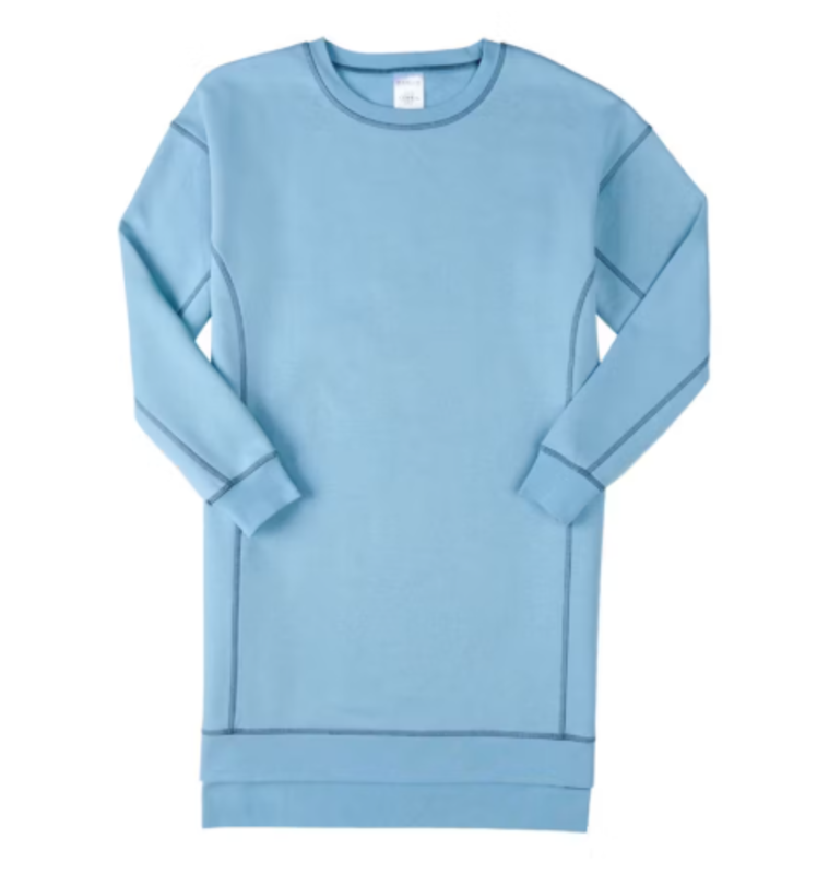 Aldi's Cute and Cozy $13 Sweatshirt Dresses Are Your New Wardrobe Staple