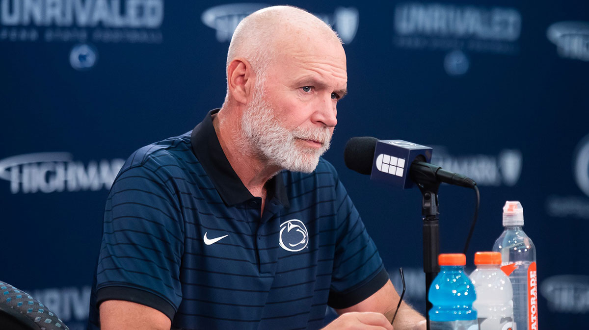 Penn State’s James Franklin, Drew Allar shower Jim Knowles with praise