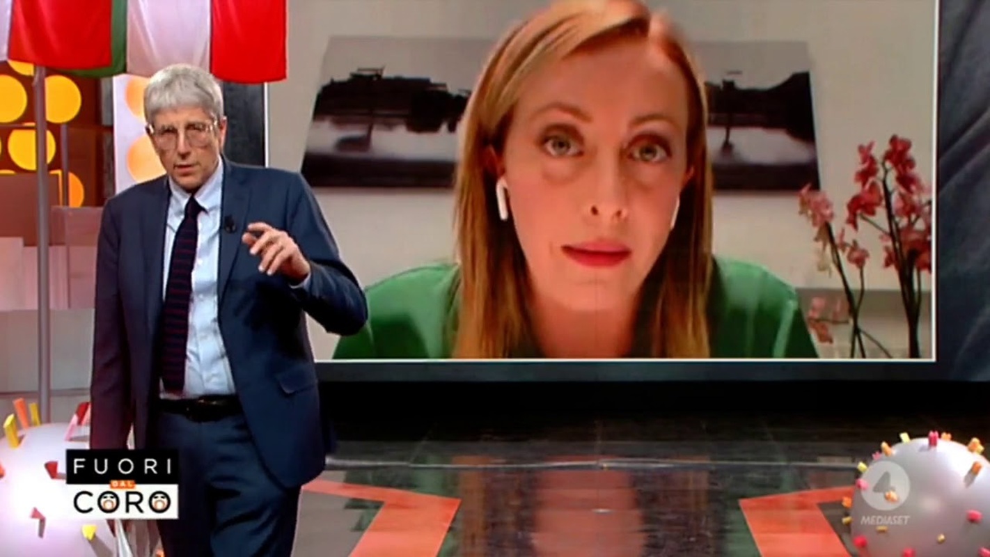 Mario Giordano e Giorgia Meloni: «Una delusione e una speranza tradita»