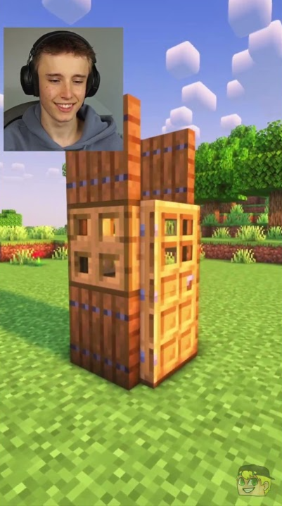 How to Build a 1x1 House in Minecraft