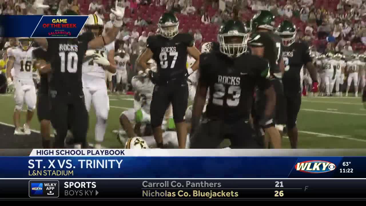 St. X vs. Trinity, Sept. 26