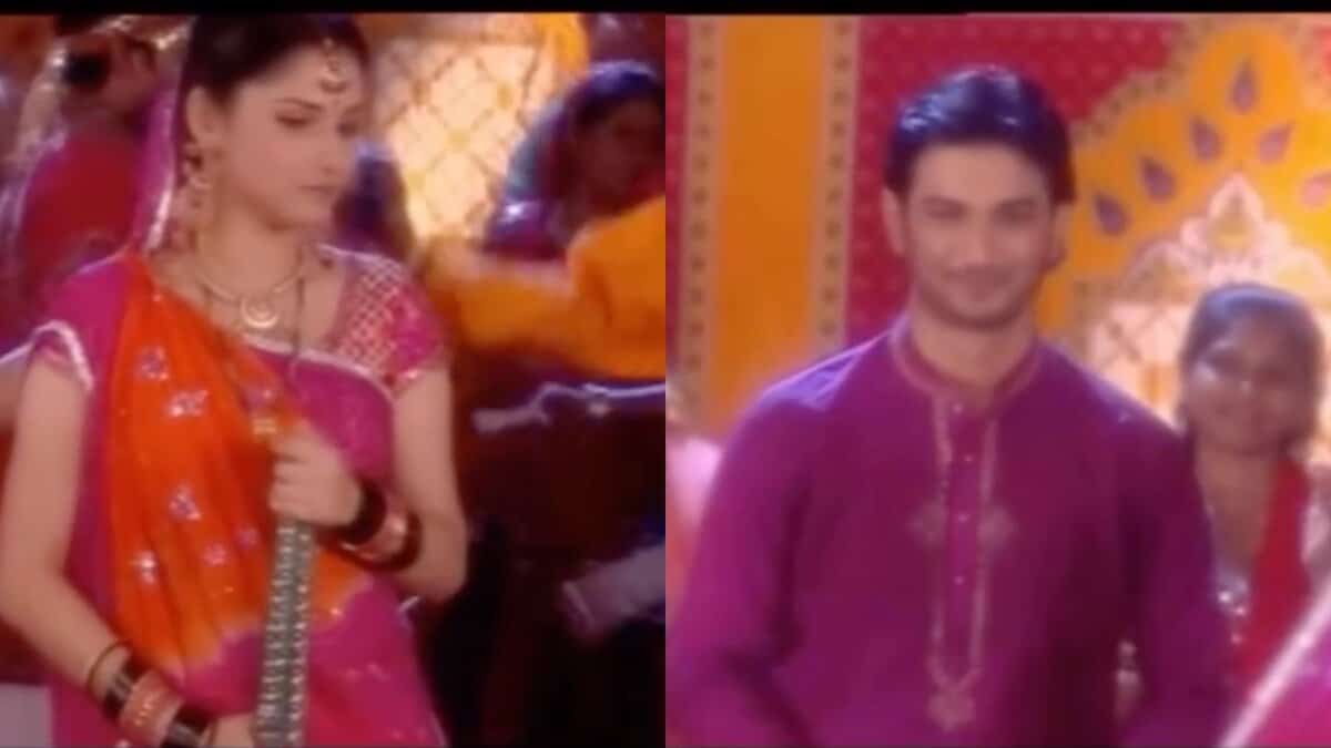 Ankita Lokhande shares nostalgic Navratri video of Sushant Singh Rajput