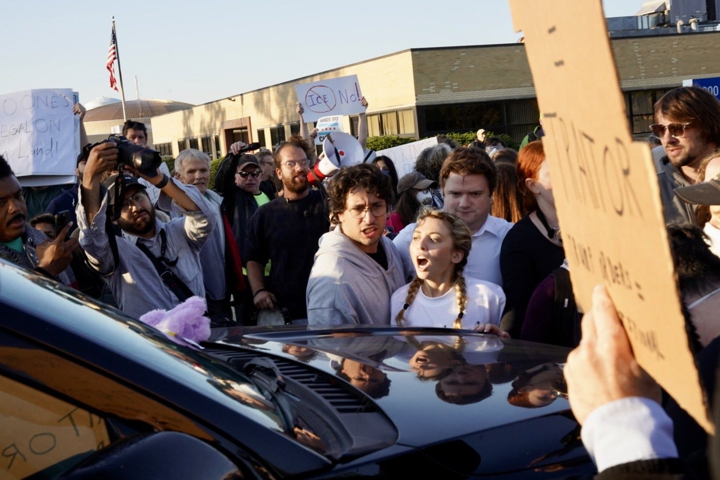 'Attempt to silence dissent': Congressional candidate indicted for ICE ...