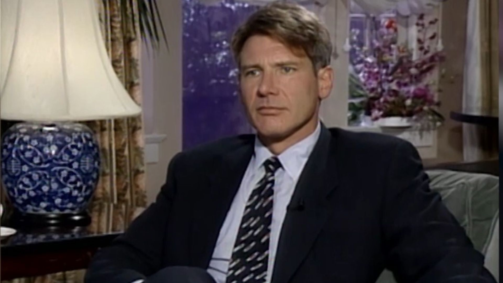 Harrison Ford classic interview look