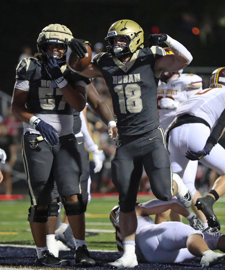 OHSAA football scores, Walsh Jesuit at Hoban high school recap, highlights