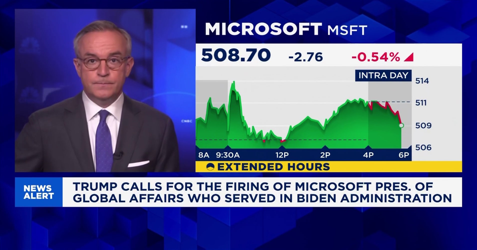 Trump calls for firing of Microsoft's global affairs president who ...