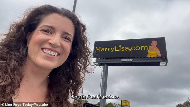 Woman who hates being single buys highway billboards advertising ...