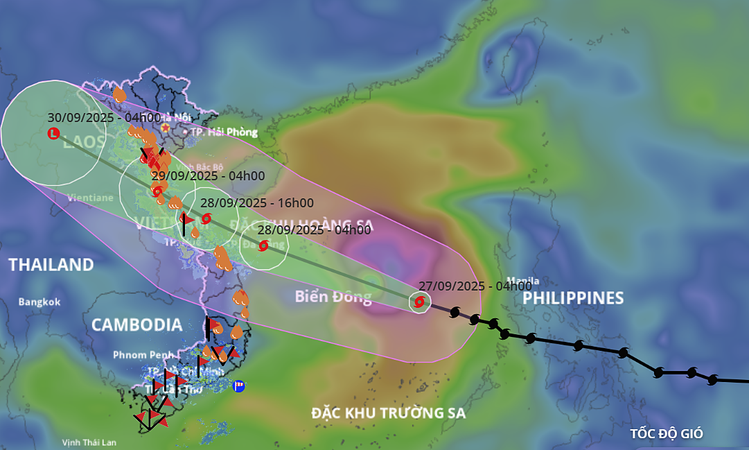 Typhoon Bualoi intensifies, to hit central Vietnam Monday