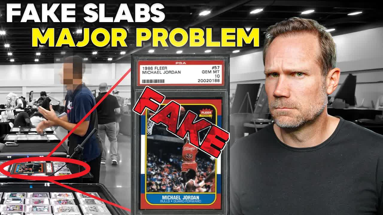 $28,000 lost on fake PSA slabs (danger!)