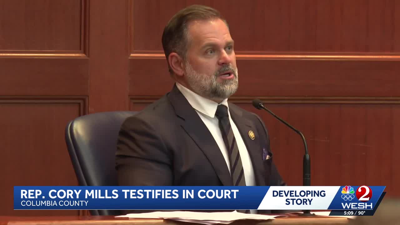 Cory Mills testifies in court