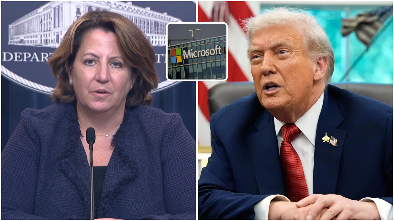 ‘Corrupt and totally Trump deranged’: US President urges Microsoft to ...