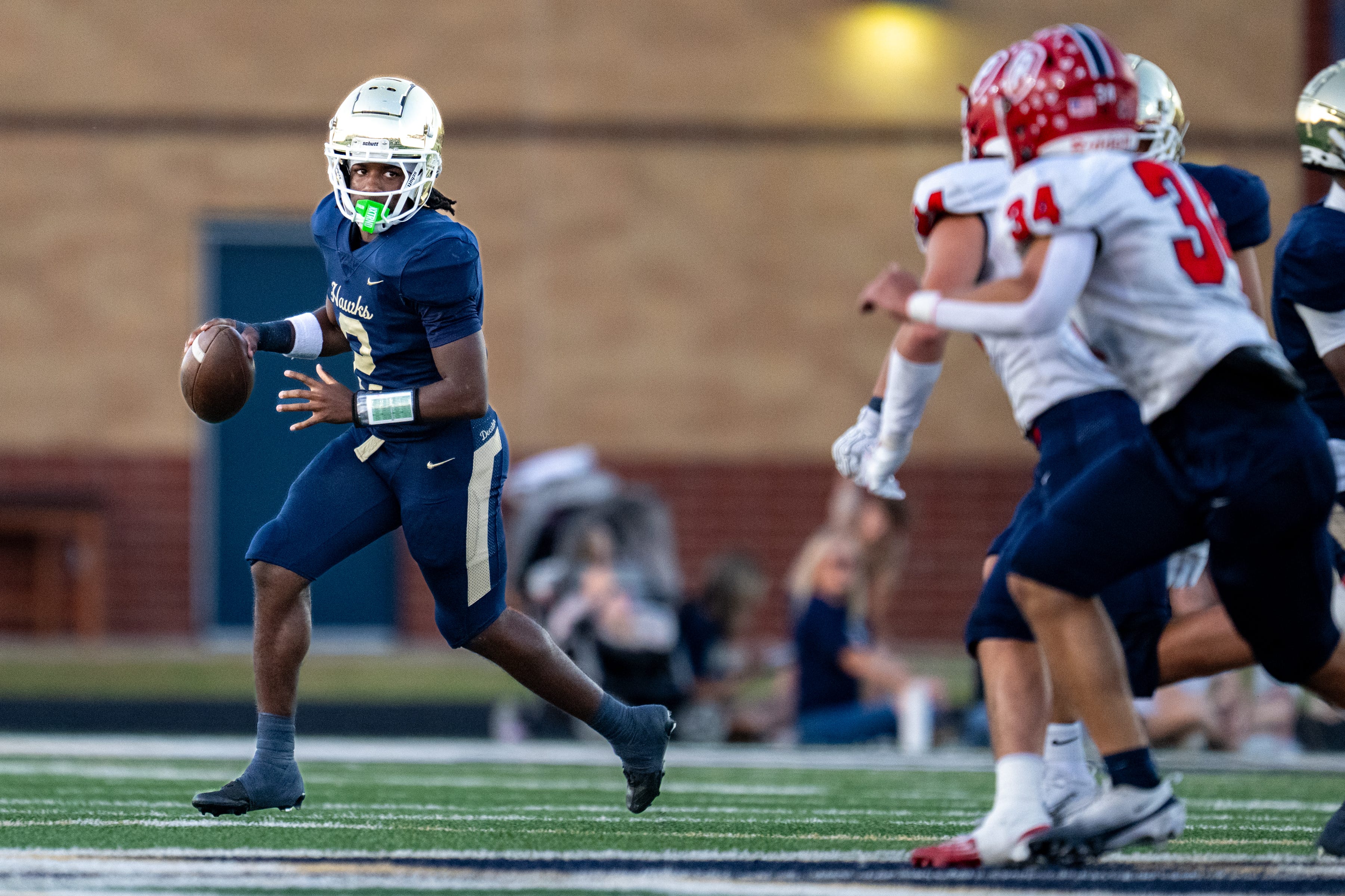 Brownsburg at Decatur Central Class 6A regional football game a tough ...