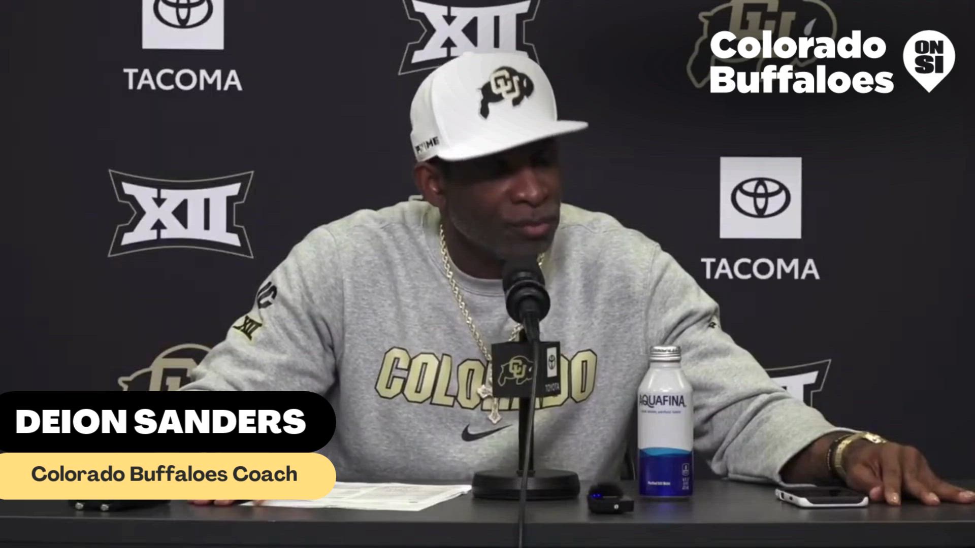 Colorado Buffaloes Coach Deion Sanders discusses consistency when it ...