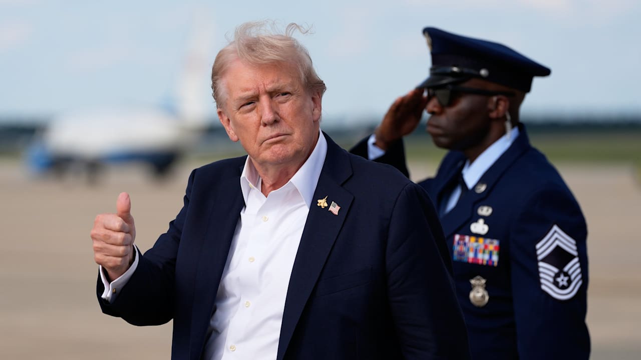 Alle wichtigen Meldungen zum US-Präsidenten - Trump zu Gaza: Verhandeln ...