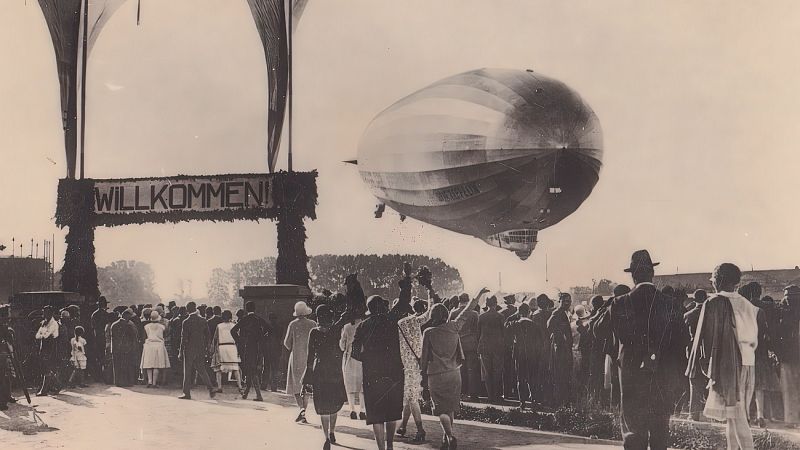 Untold history: New book reveals tales from the first airship voyage ...