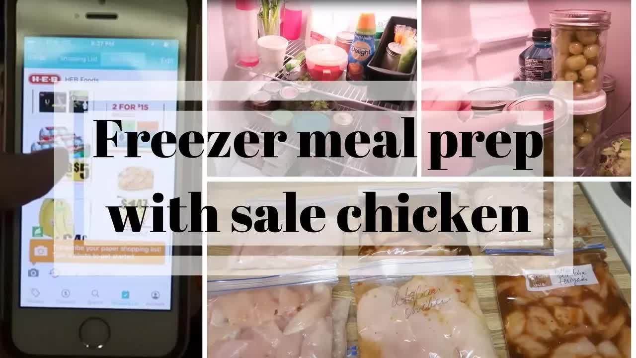 Making freezer meals - weeks of cheap prep!