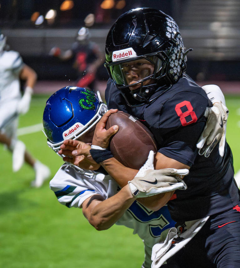 Prep football roundup: Las Vegas High gets past Green Valley — PHOTOS