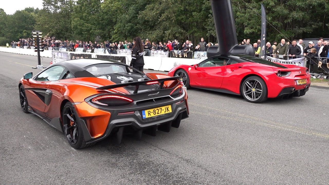 McLaren 600LT contre Ferrari 488 GTB