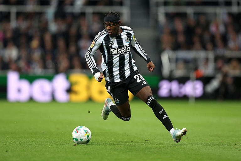 Newcastle United's 22-man squad for Champions League clash v Union ...