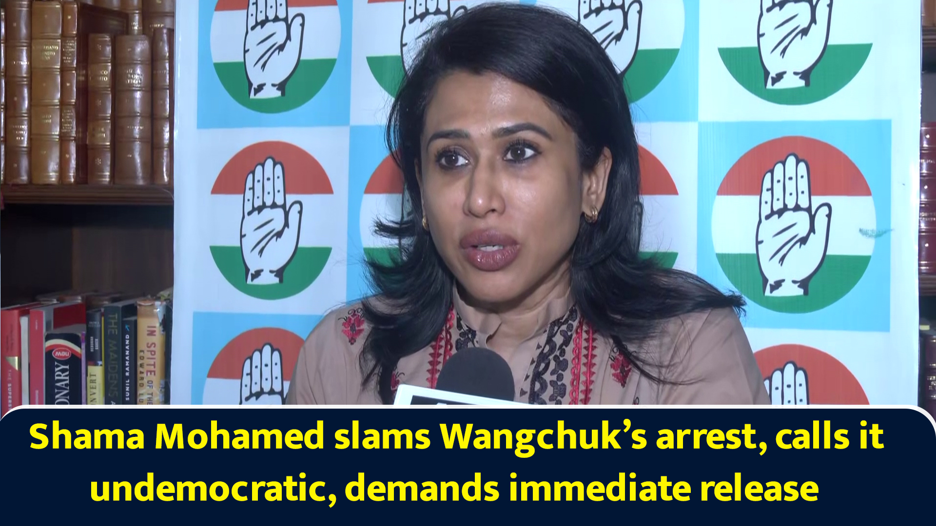 hama Mohamed slams Wangchuk’s arrest, calls it undemocratic, demands ...