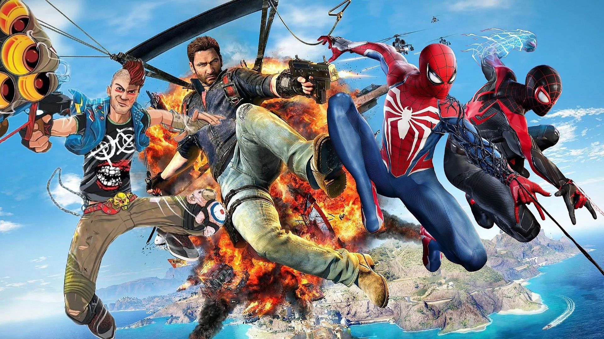 Open-World Games For Really Fast Movement