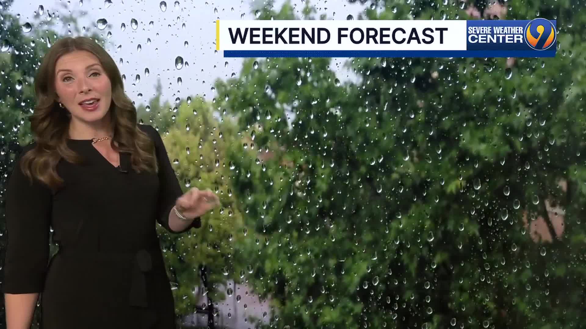 FORECAST: Scattered storms this weekend