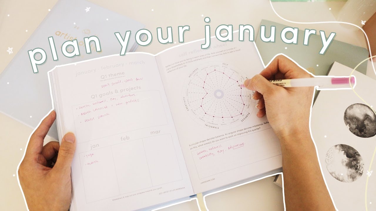 Monthly plan with me: January