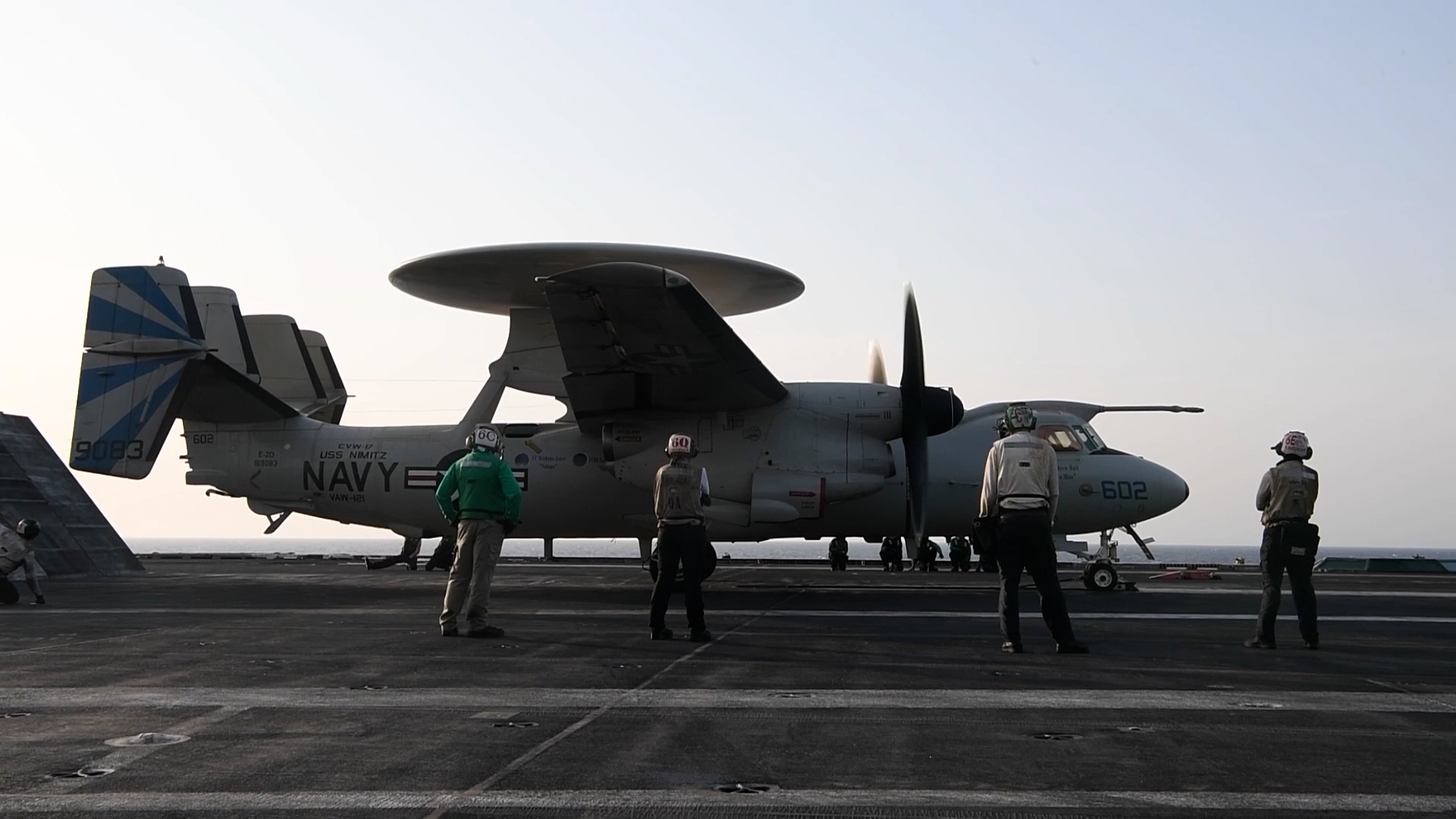 Vliegoperaties van de Amerikaanse Navy op USS Nimitz