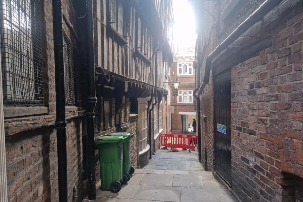 Historic York street closed for safety concerns