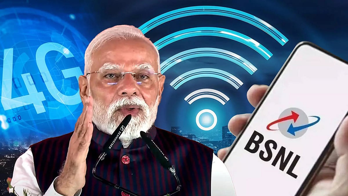PM launches BSNL's 'swadeshi' 4G network, says India to emerge as ...