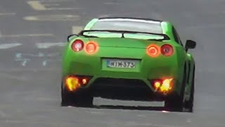 Exhaust Flames Compilation | Cars Shooting Flames at the Nürburgring ...
