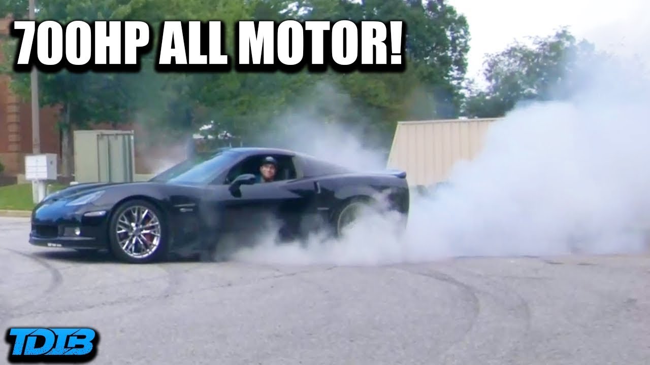 Building a 700HP all motor Corvette Z06 in 12 minutes