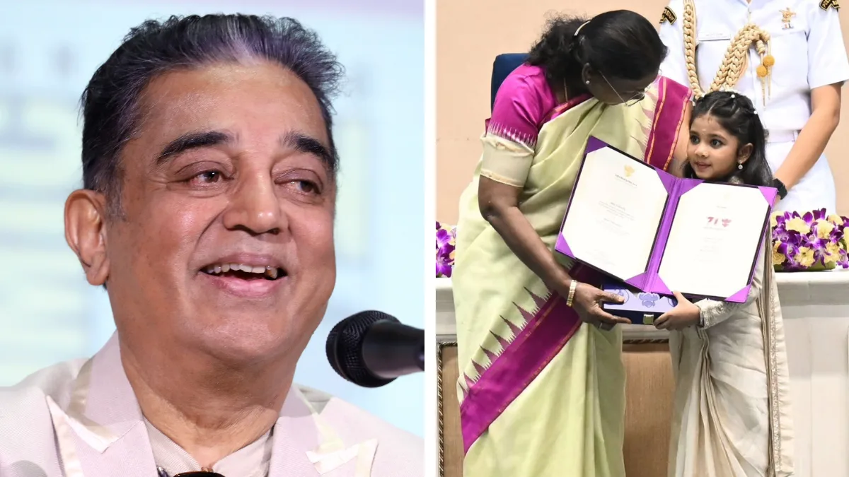 Kamal Haasan hails 4-year-old Treesha Thosar for National Award: 'You ...