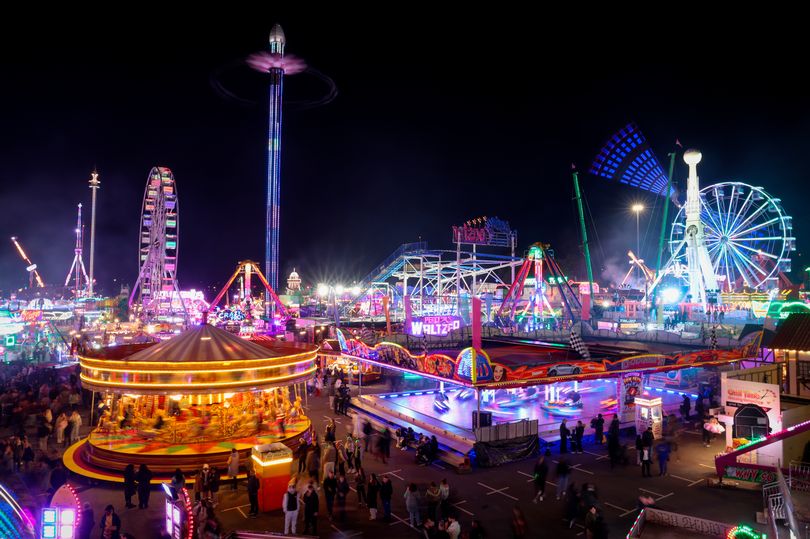 12 amazing photographs from the first night of Goose Fair 2025