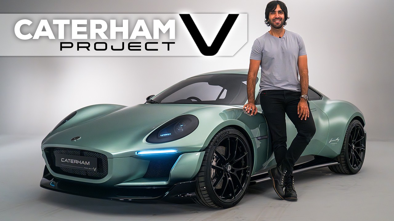 Caterham V Electric First Look Review