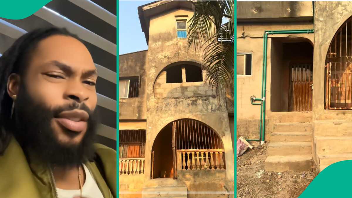 Video: See what this man did to his father's old house, you will be amazed