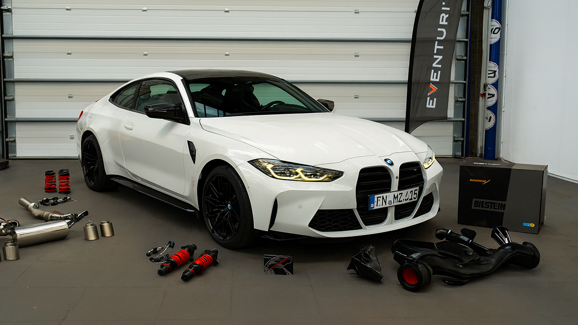 Race-Inspired BMW G82 M4 Built for the Road: Bilstein x Evolve Project