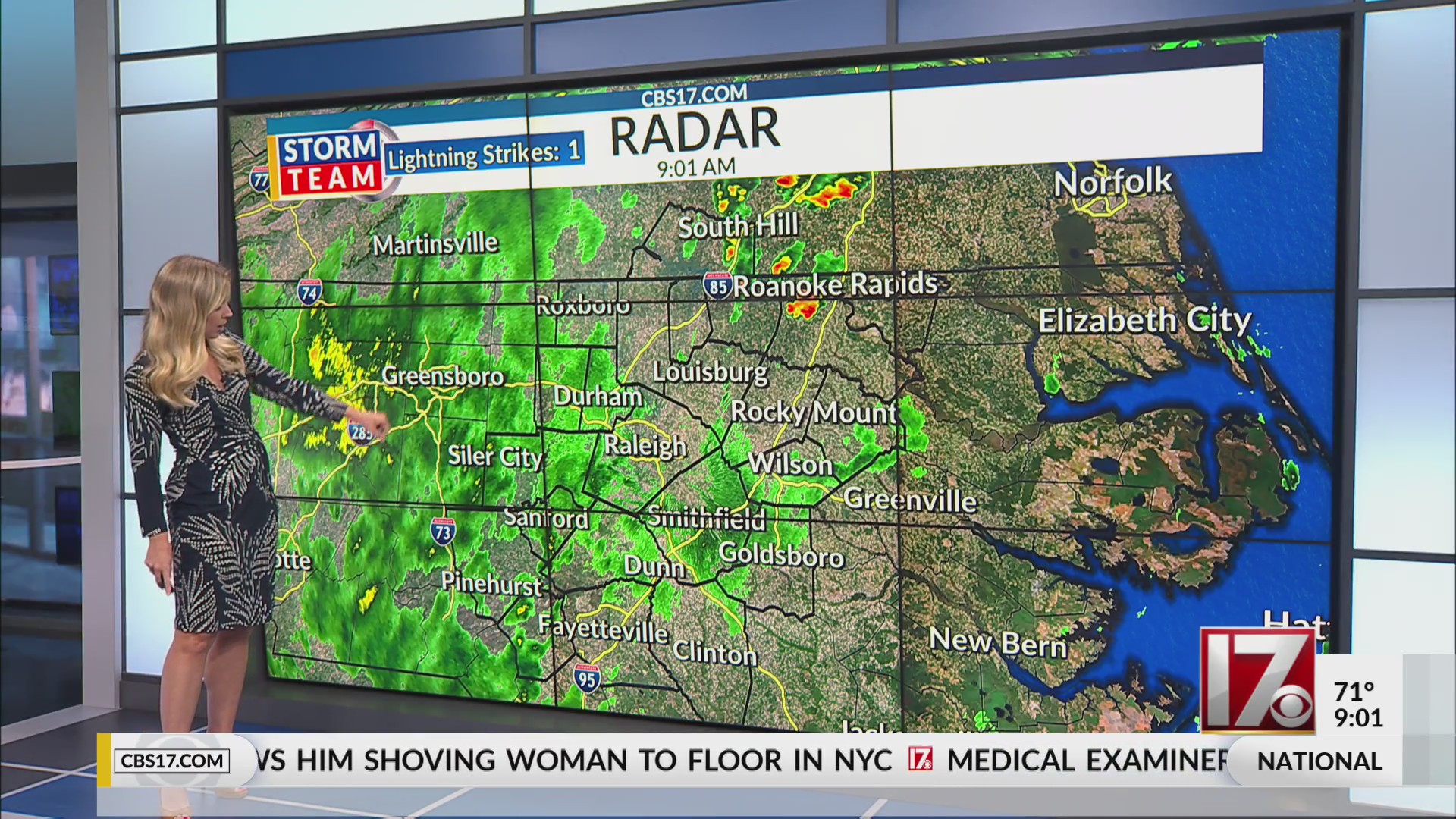 Soggy Saturday and dry Sunday as rain pounds central NC