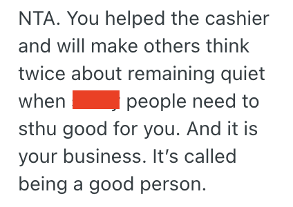 Rude Customer Was Berating Young Cashier, So This Woman Decided To Step ...