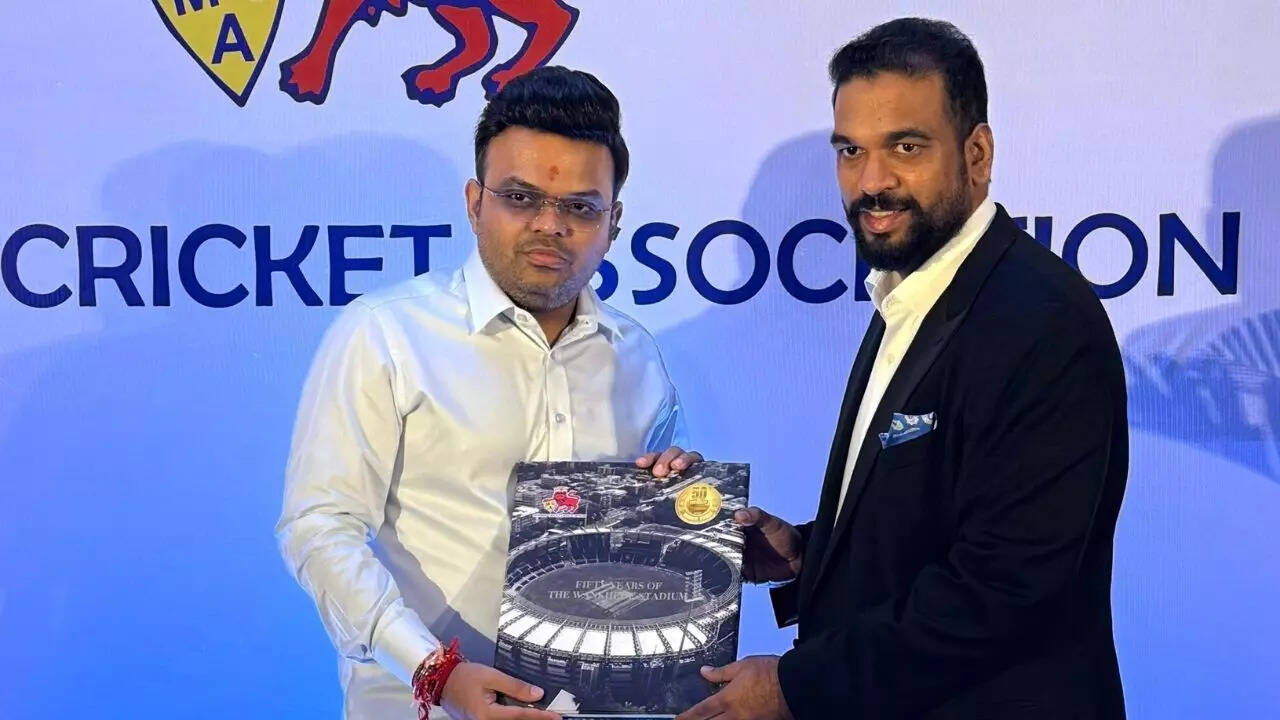 ICC chairman Jay Shah felicitated in Mumbai ahead of BCCI Annual ...