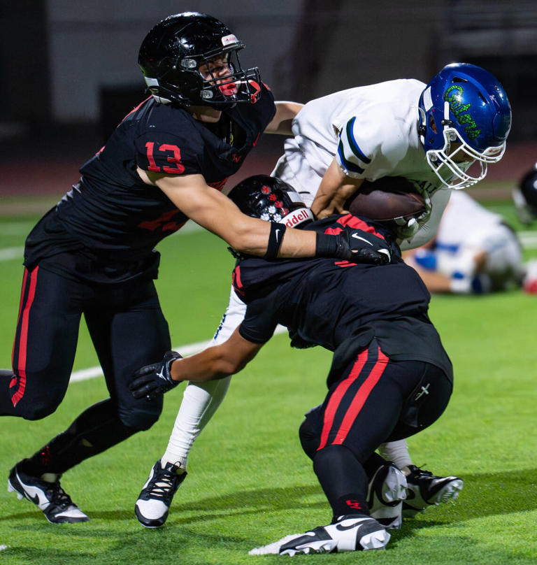 Prep football roundup: Las Vegas High gets past Green Valley — PHOTOS