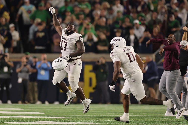 Texas A&M HC Mike Elko praises defensive line coach's impact on team's ...